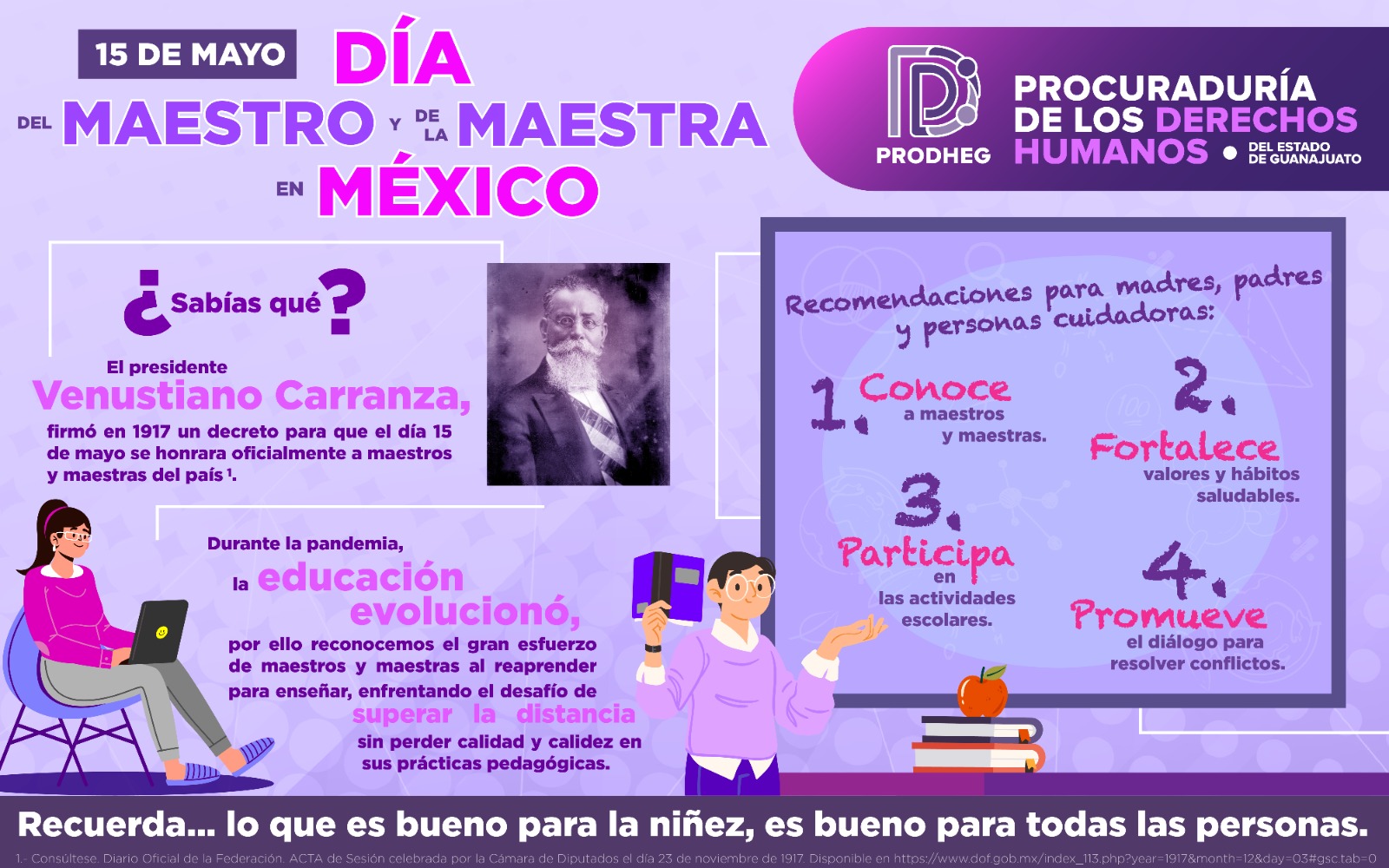 Día del maestro y de la maestra en México (15 de mayo)